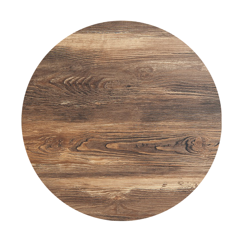36''Round Wood Grain Melamine Table Top : Restaurant Furniture, A1 ...