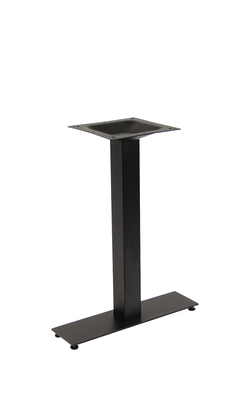 6x 22 2-Prong Rectangular Cast Iron Table Base for Outdoor Use ...