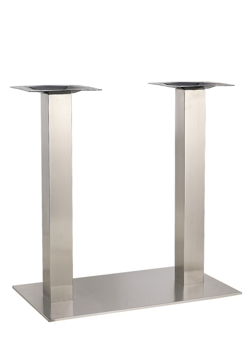 Indoor Stainless Steel Double Bases : Restaurant Furniture, A1 ...