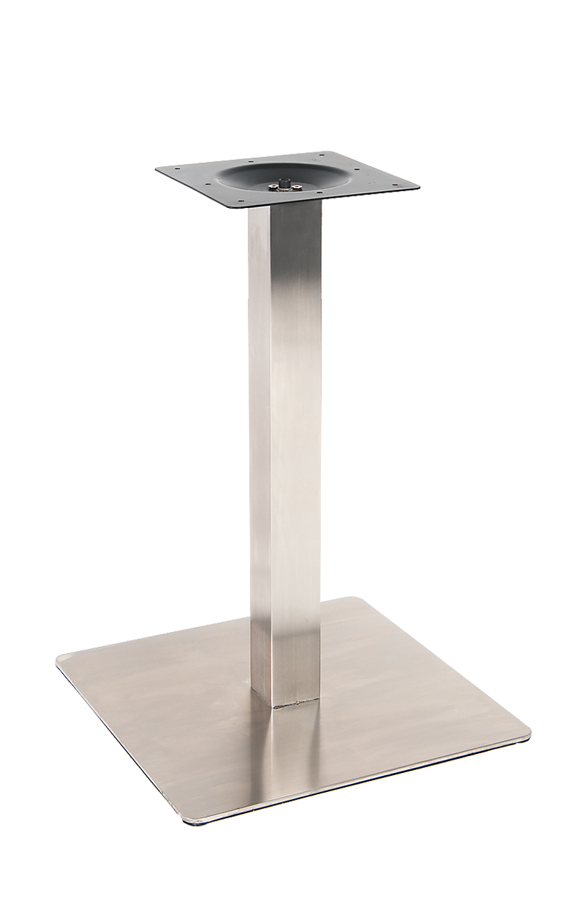 22''X22'' Stainless Steel Outdoor Table Bases : Restaurant Furniture ...