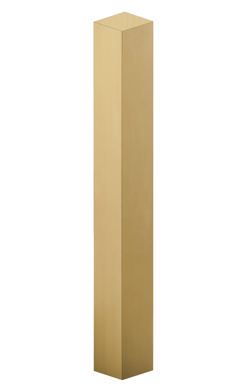 Gold Stainless Steel Square Bar Height Column : Restaurant Furniture ...
