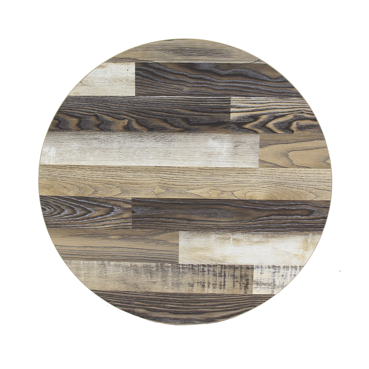 24 Round Laminate Paneling Table Top, 1 1/2'' Thick : Restaurant ...