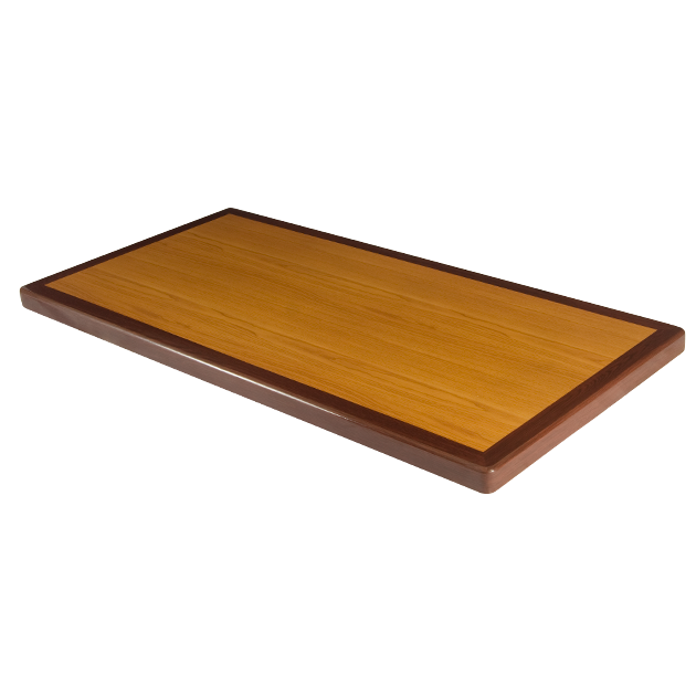 30''X72'' Resin Table Top, Cherry & Dark Mahogany : Restaurant ...